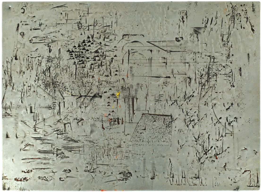 Aktivní grafika - matrice a grafický list - Vladimír Boudník (1924–1968 ...