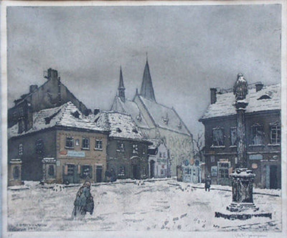 Pražské náměstí - Jaromír Stretti-Zamponi (1882–1959) | 1. Art Consulting