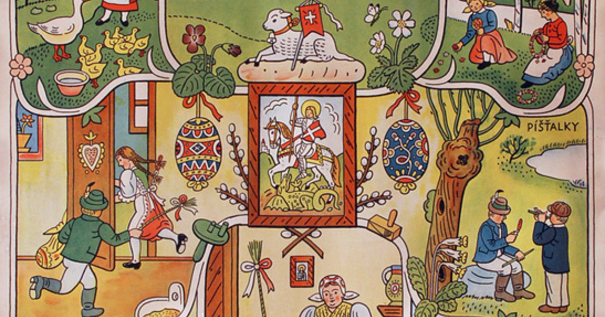 Velikonoce - Josef Lada (1887–1957) | 1. Art Consulting