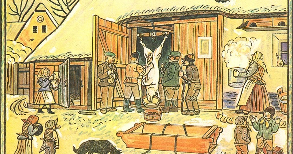 Zabijačka - Josef Lada (1887–1957) | 1. Art Consulting