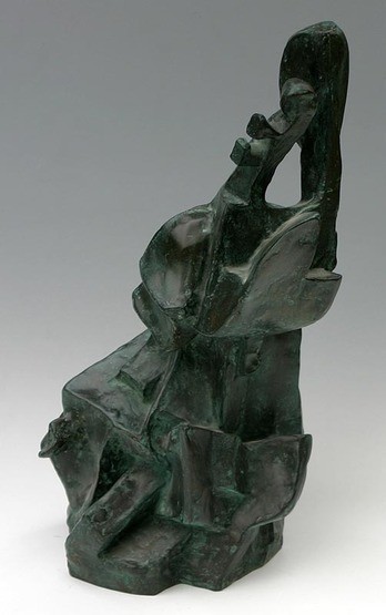 Hráč na cello - Otto Gutfreund (1889–1927) | 1. Art Consulting