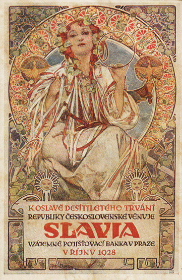 Slavia 1928 - Alfons Mucha (1860–1939) | 1. Art Consulting