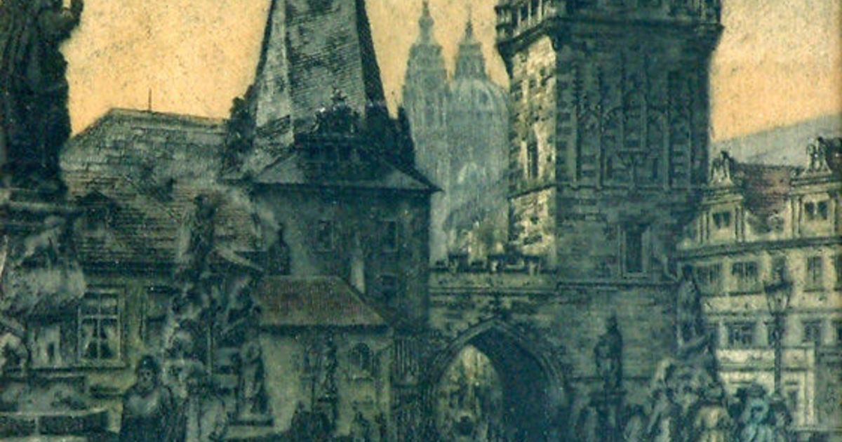 Karlův most - Emil Singer (1881–1942) | 1. Art Consulting