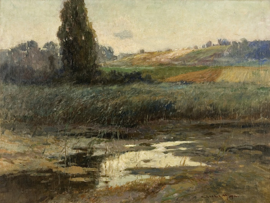 Rákosí na břehu rybníka - Josef Ullmann (1870–1922) | 1. Art Consulting