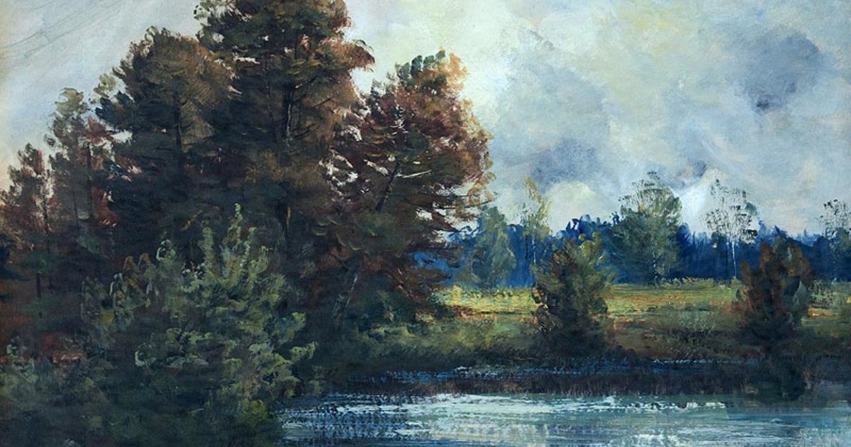 Pond - Hubert Bauer (1905) | 1. Art Consulting