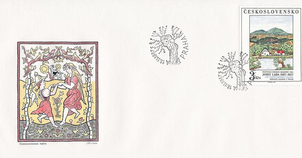 Tanec - Josef Lada (1887–1957) | 1. Art Consulting