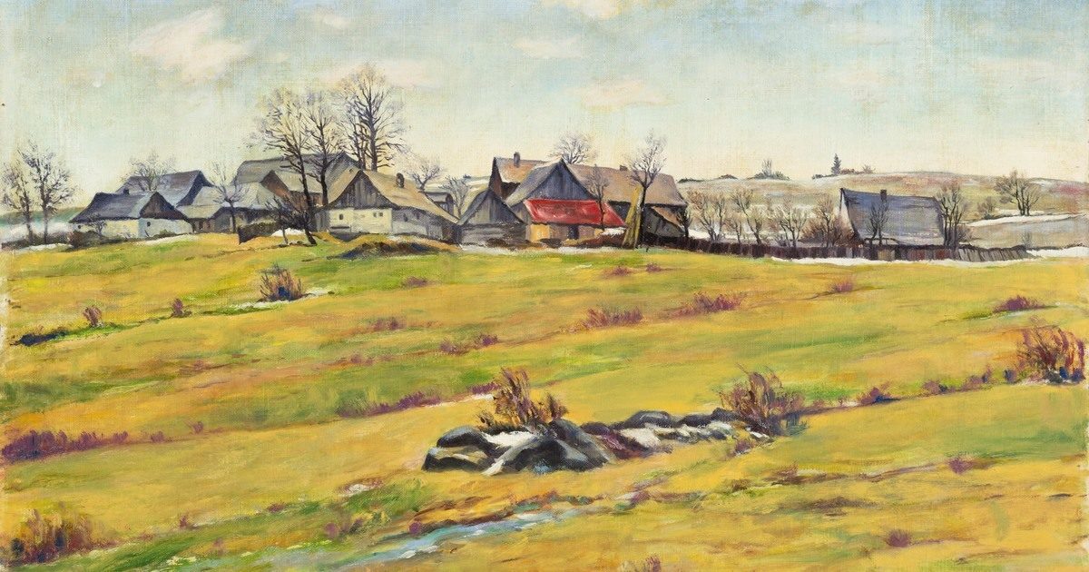 Předjaří na Blatinách - Josef Jambor (1887–1964) | 1. Art Consulting