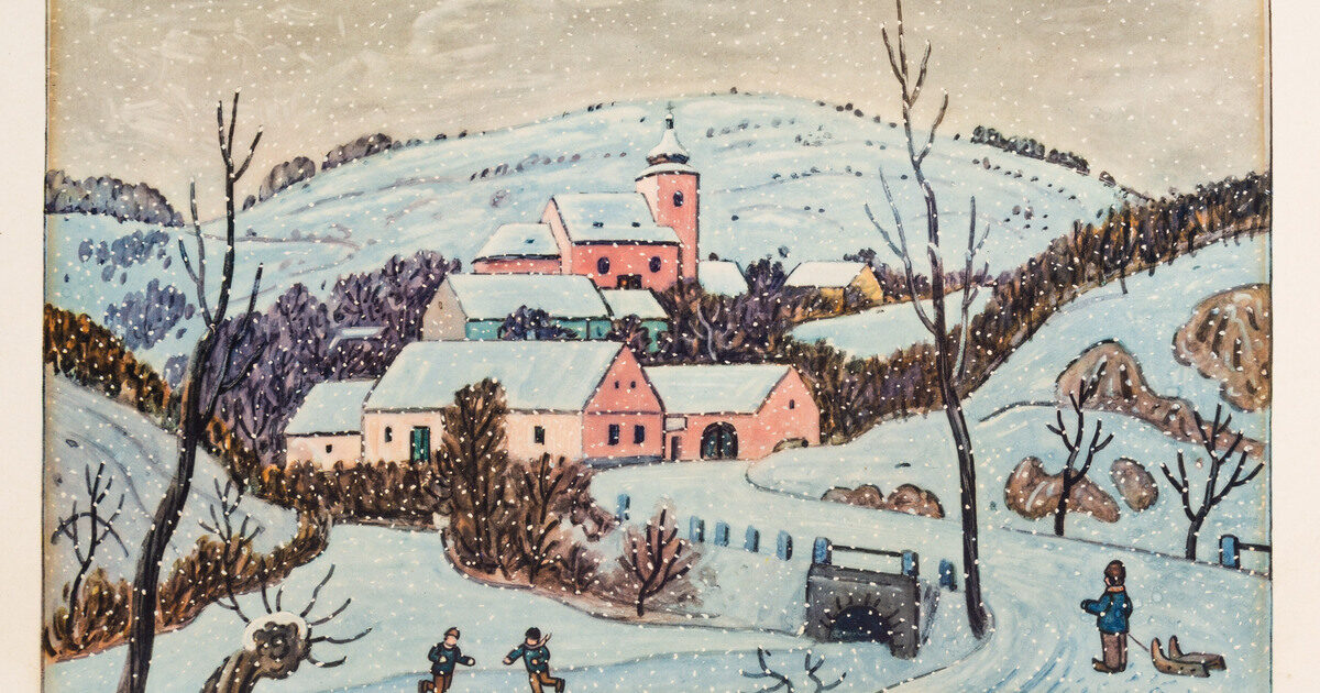 Winter - Josef Lada (1887–1957) | 1. Art Consulting