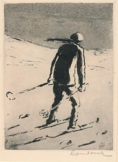 Lyžař - Jan Rambousek (1895–1976) | 1. Art Consulting