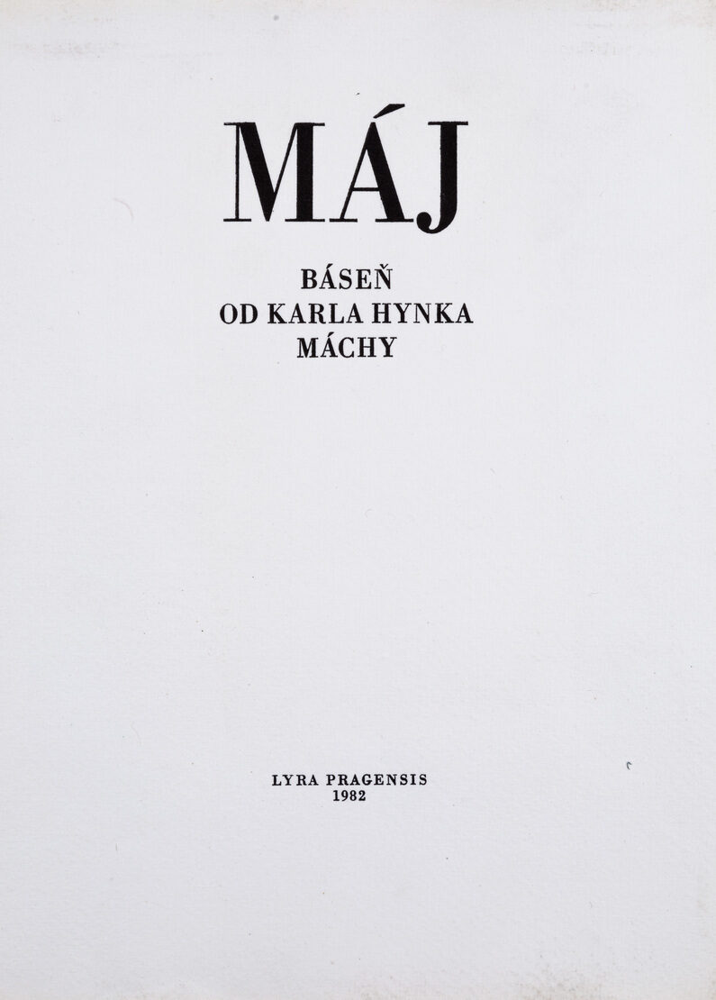 Karel Hynek Mácha: Máj - Karel Demel (1942) | 1. Art Consulting