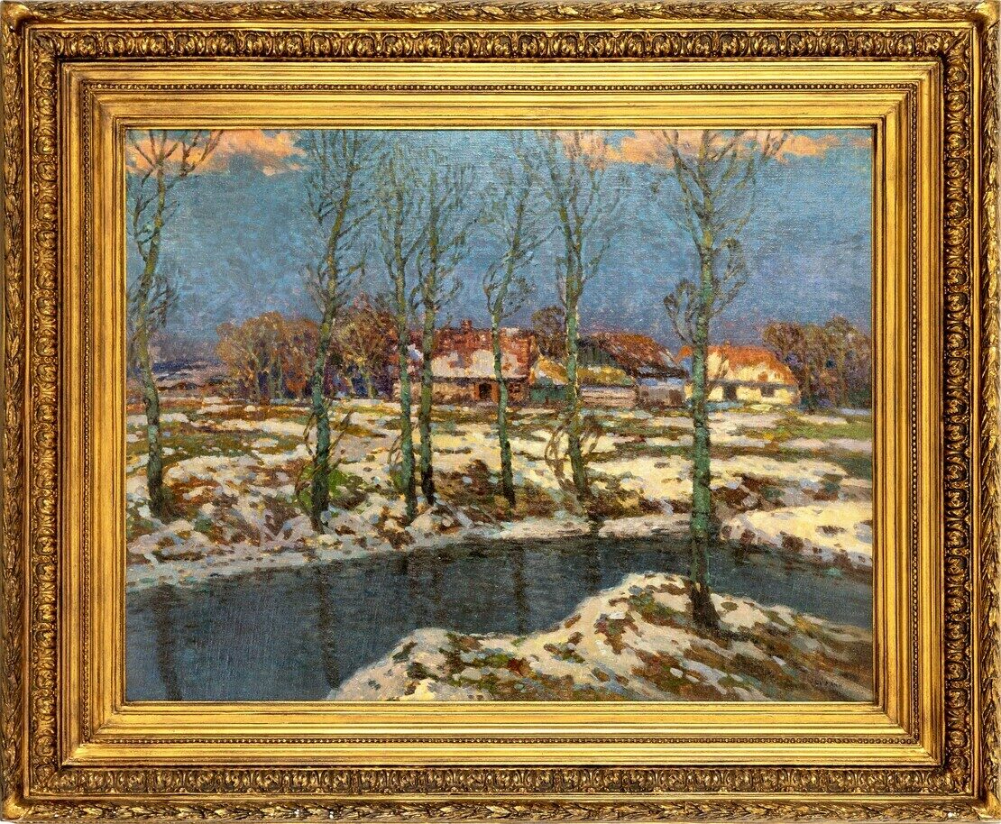 Zimní podvečer v červáncích - Josef Ullmann (1870–1922) | 1. Art Consulting