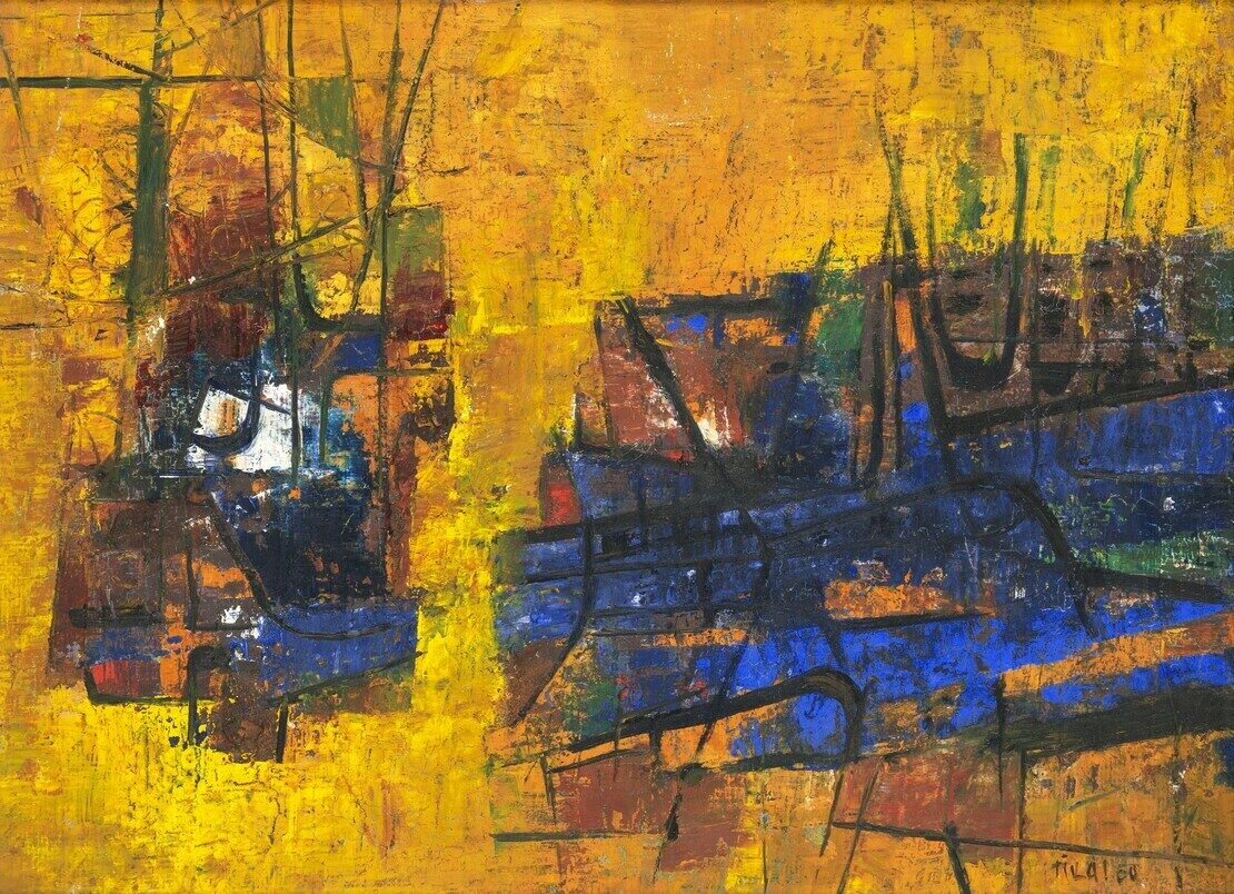 Bez názvu (Z cyklu Vzdušné zámky) - Václav Tikal (1906–1965) | 1. Art ...